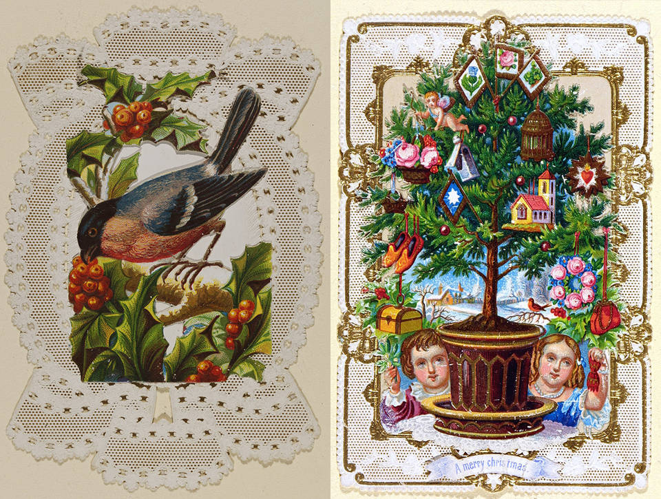 The first Christmas card · V&A