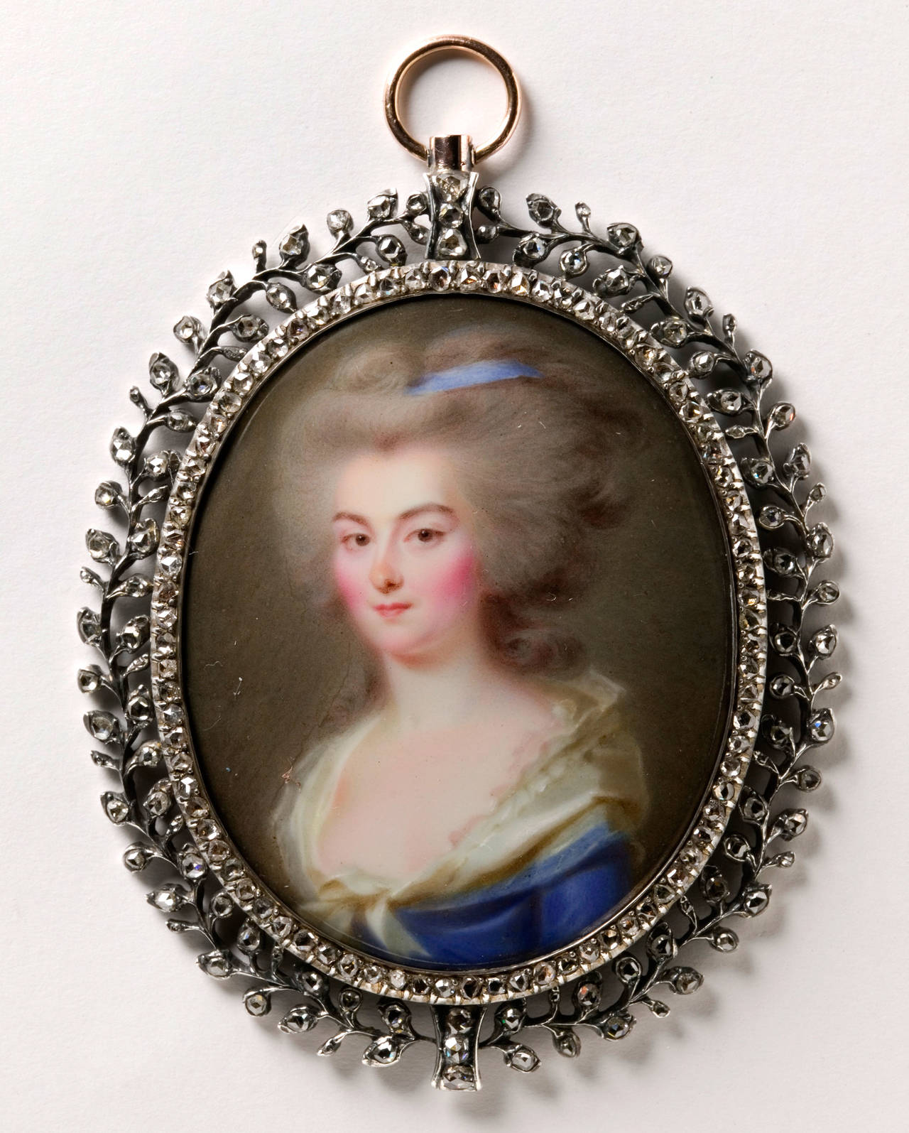 Portrait miniatures painted in enamel · V&A