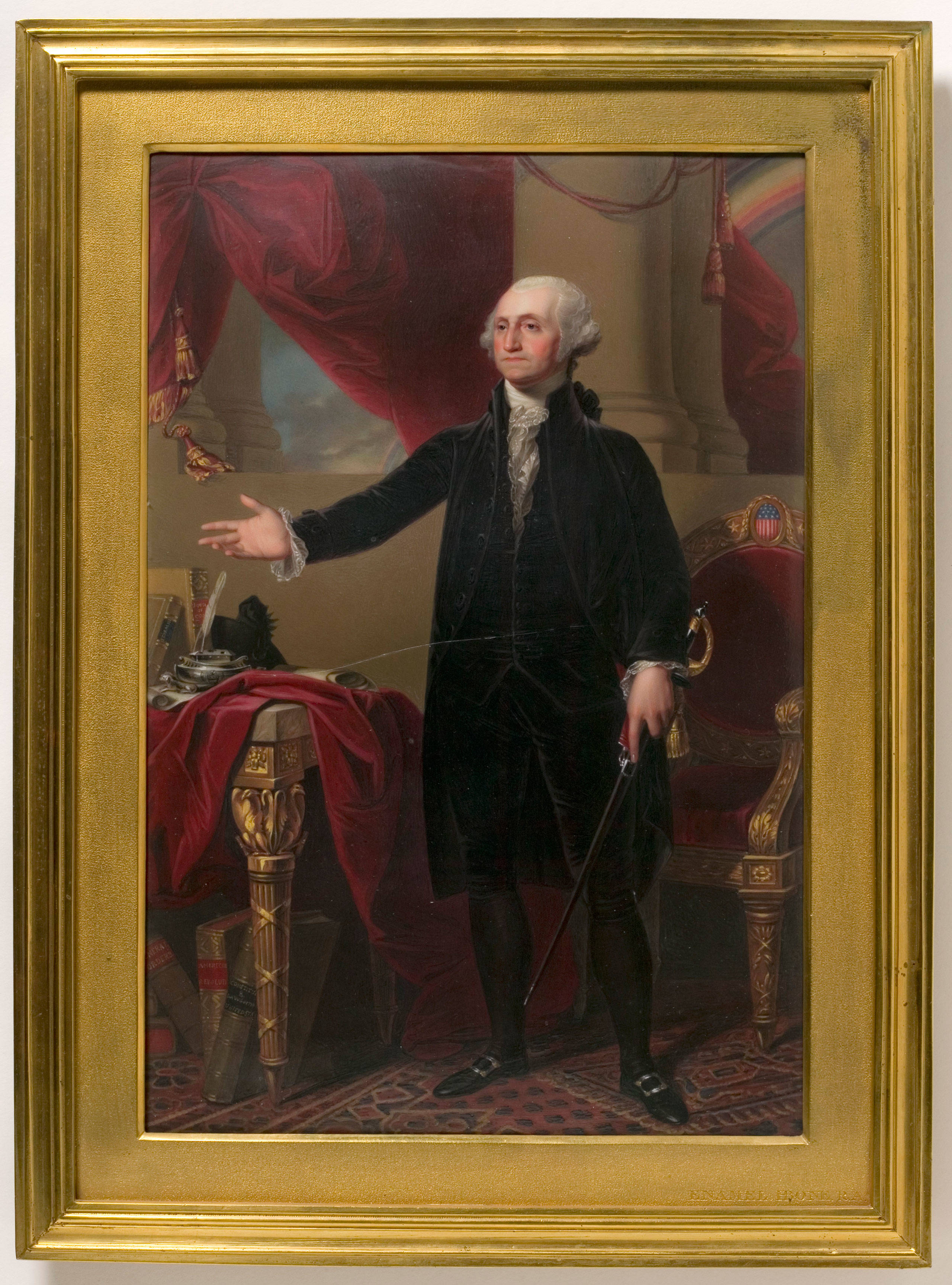 Portrait miniatures painted in enamel · V&A