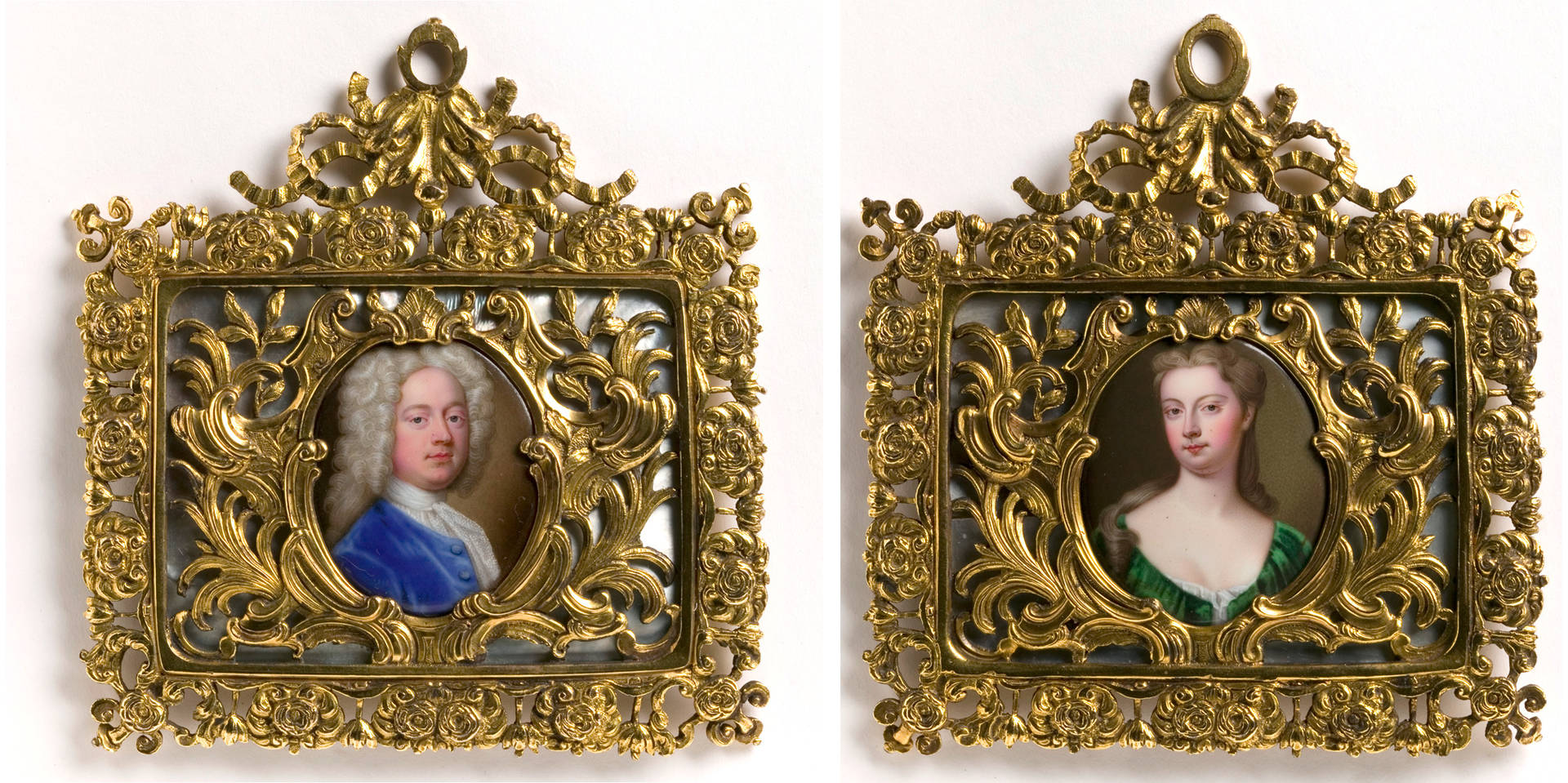 V&A · Portrait Miniatures Painted In Enamel