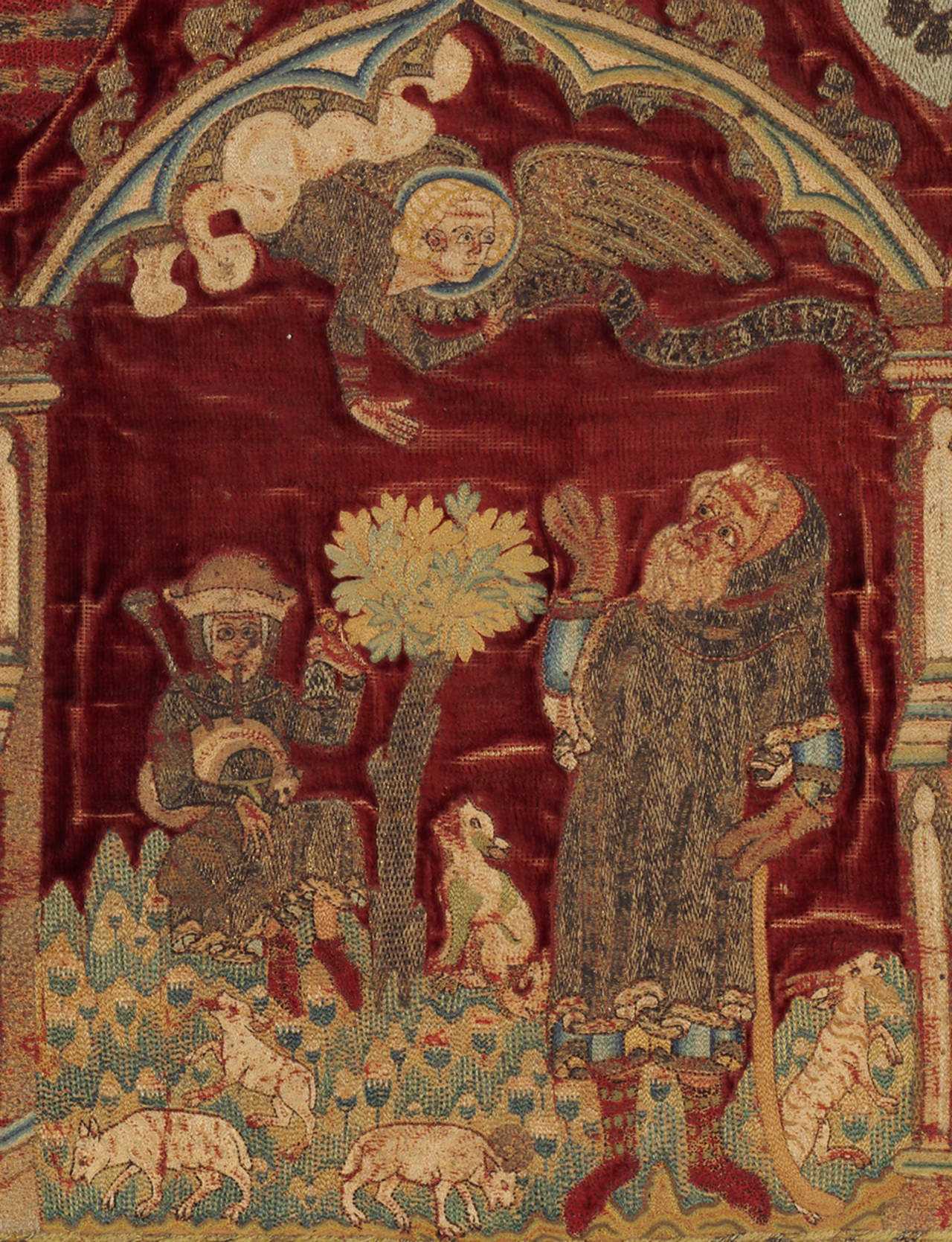 The Christmas story in opus anglicanum · V&A
