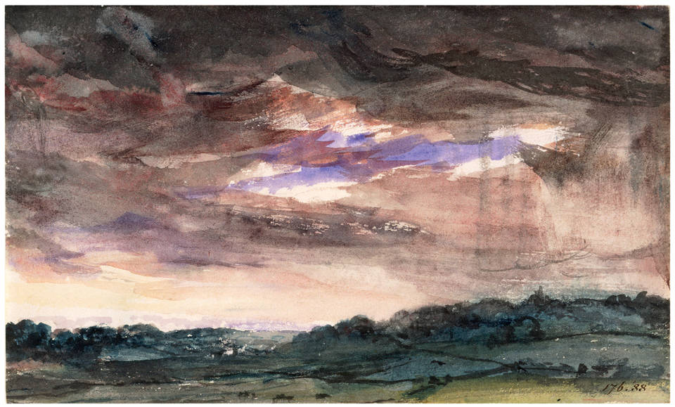 Constable's watercolour sketches · V&A