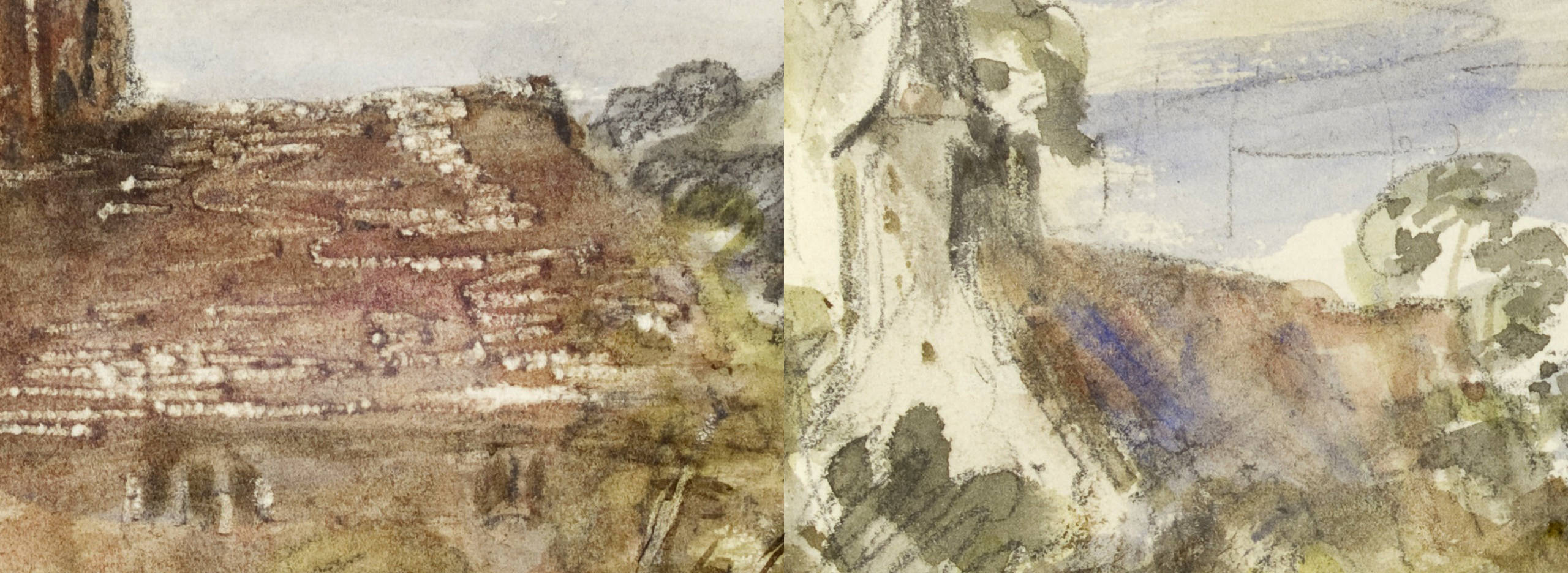 Constable's watercolour sketches · V&A