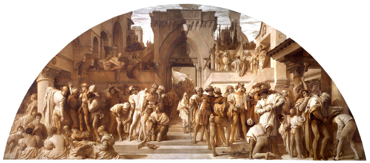 The South Court and Leighton Frescos · V&A