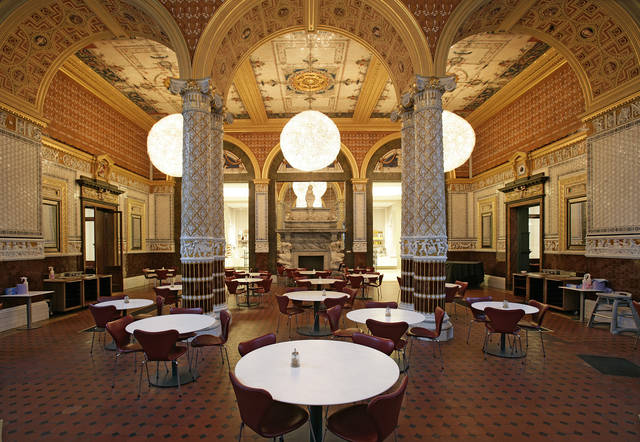 The world's first museum café · V&A