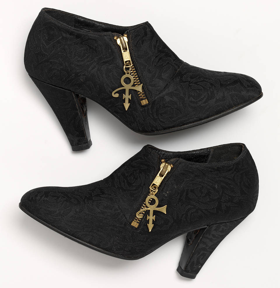 Shoes formerly worn by Prince · V&A