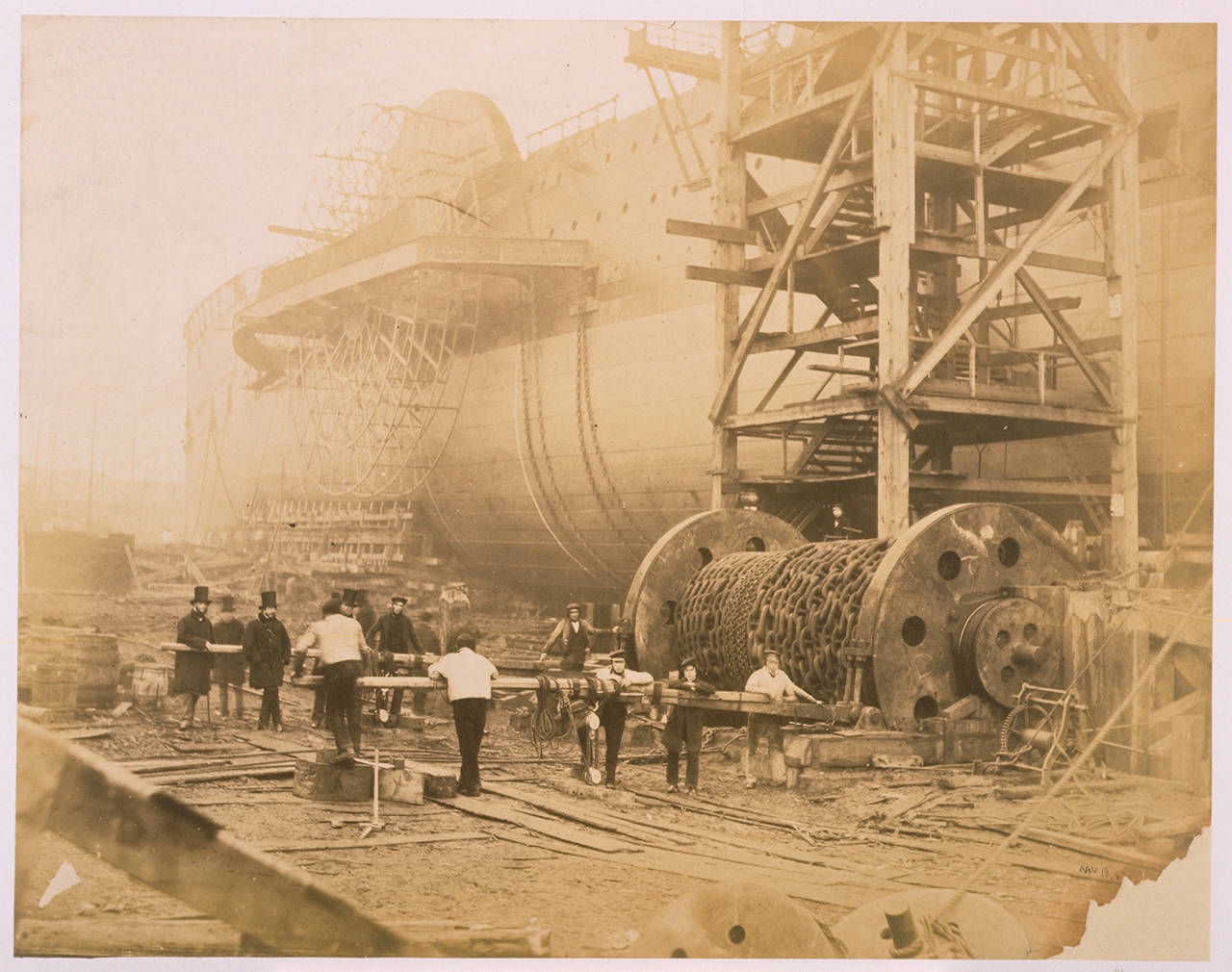 Photographing the 'Great Eastern' · V&A