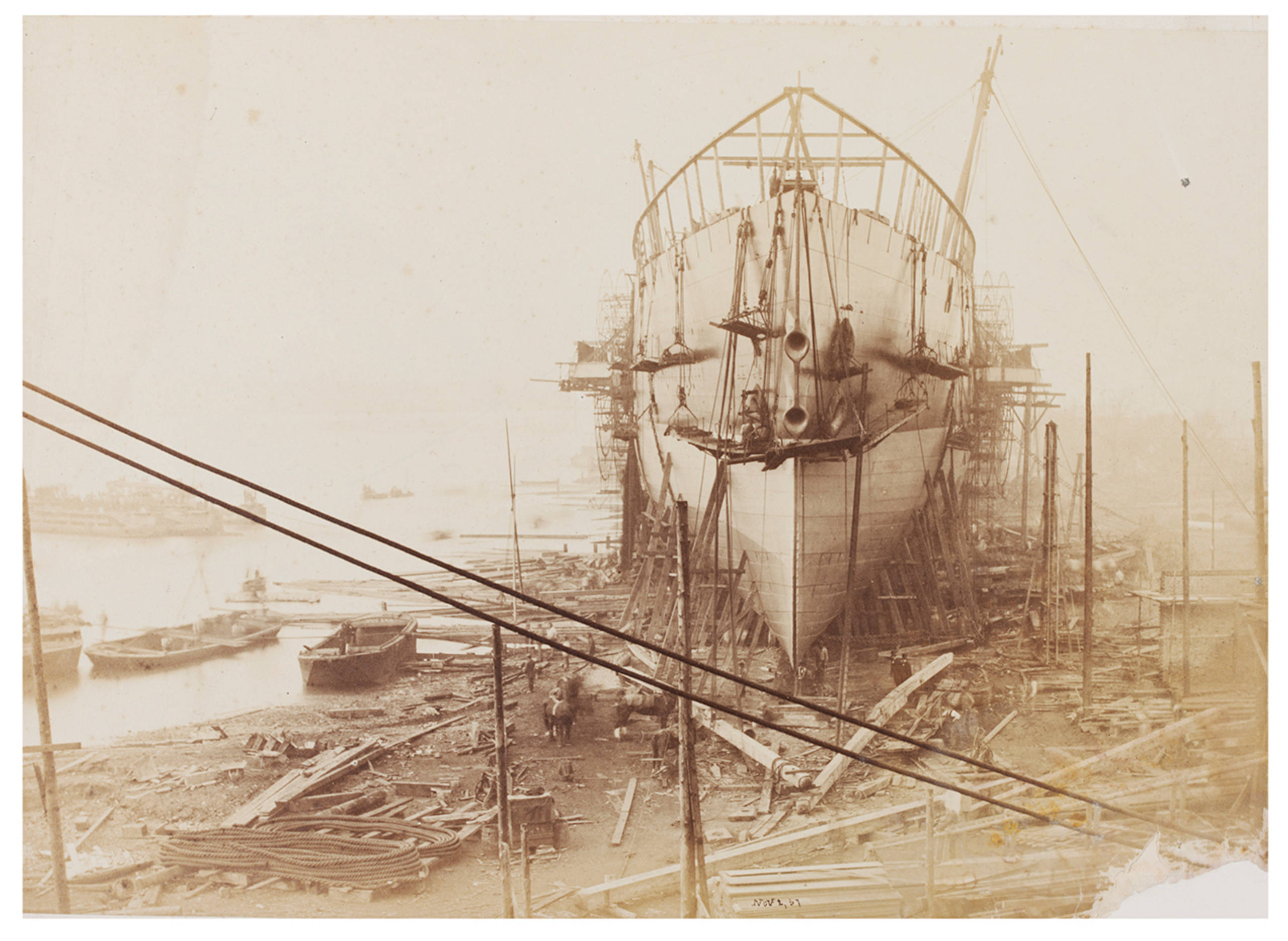 Photographing the 'Great Eastern' · V&A