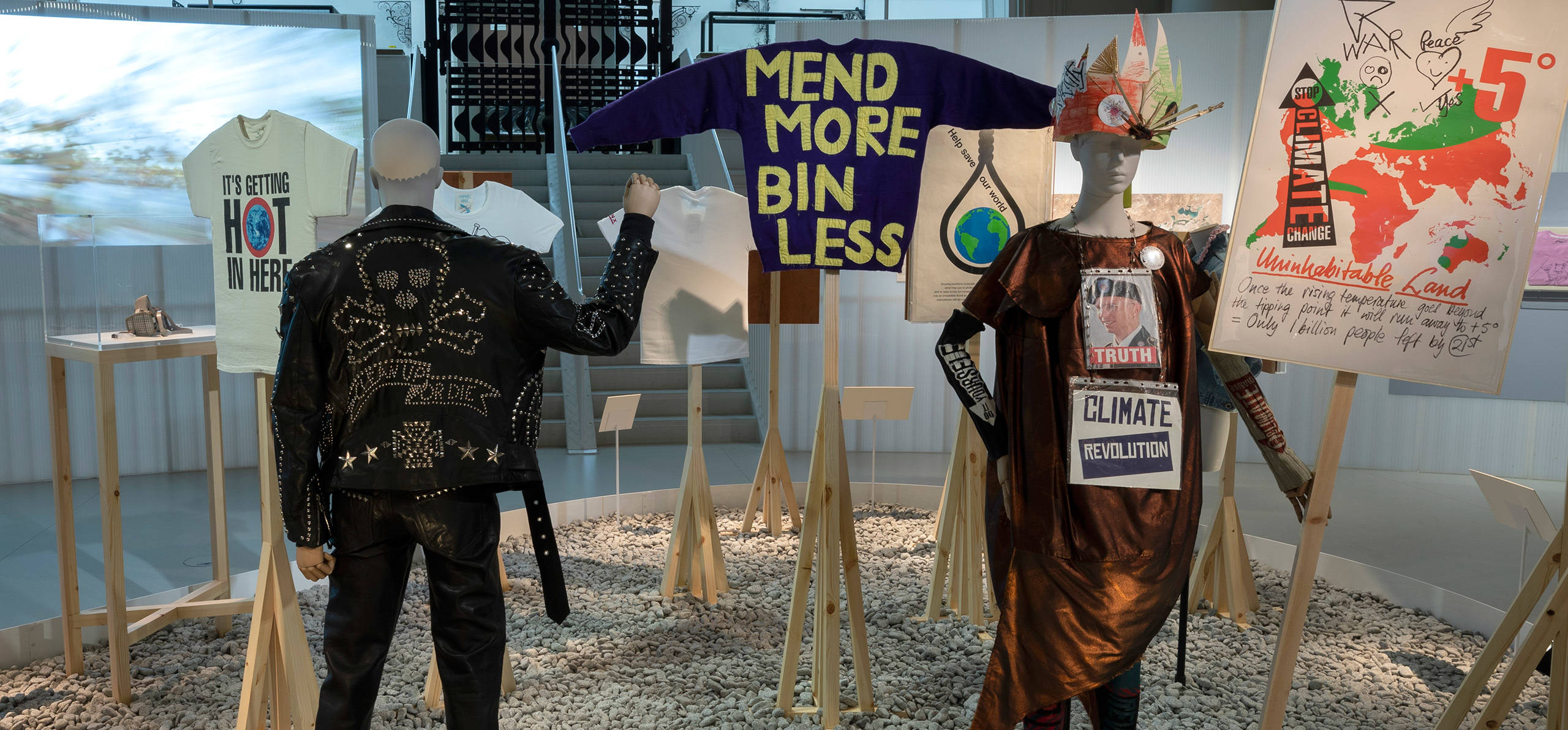Inside the Fashioned From Nature exhibition · V&A