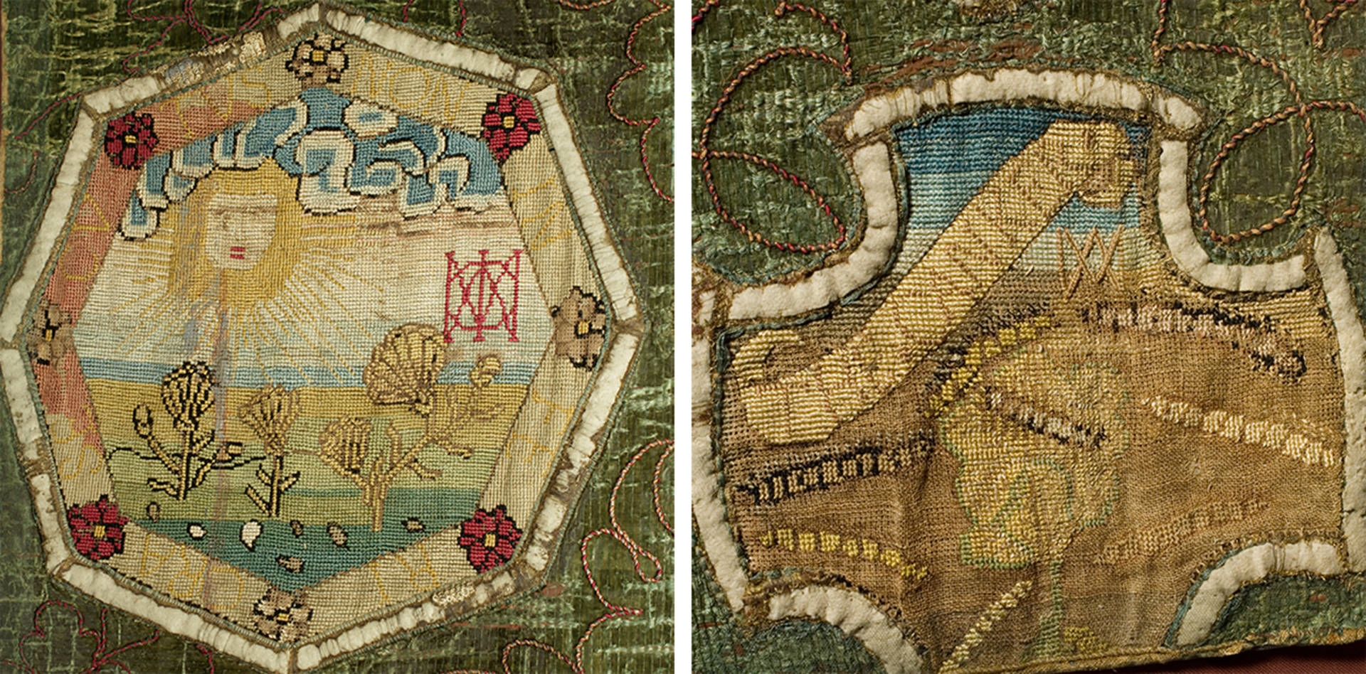 The prison embroideries of Mary, Queen of Scots · V&A