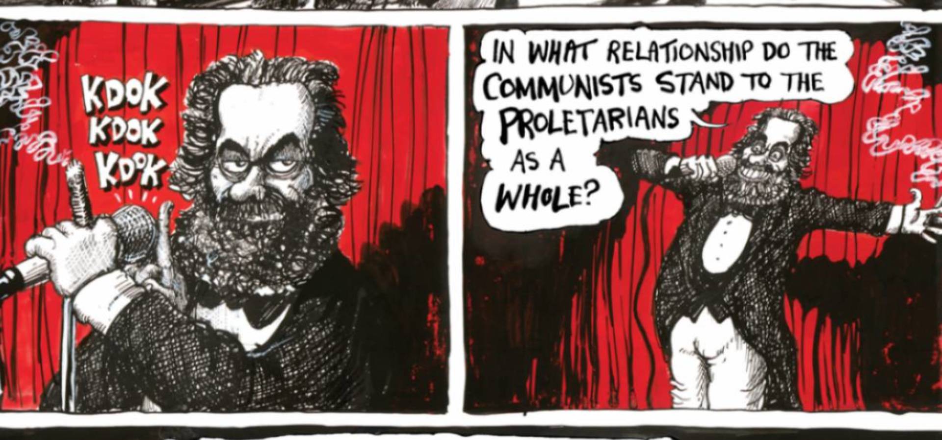V&A · Martin Rowson On Visual Satire And The Communist Manifesto