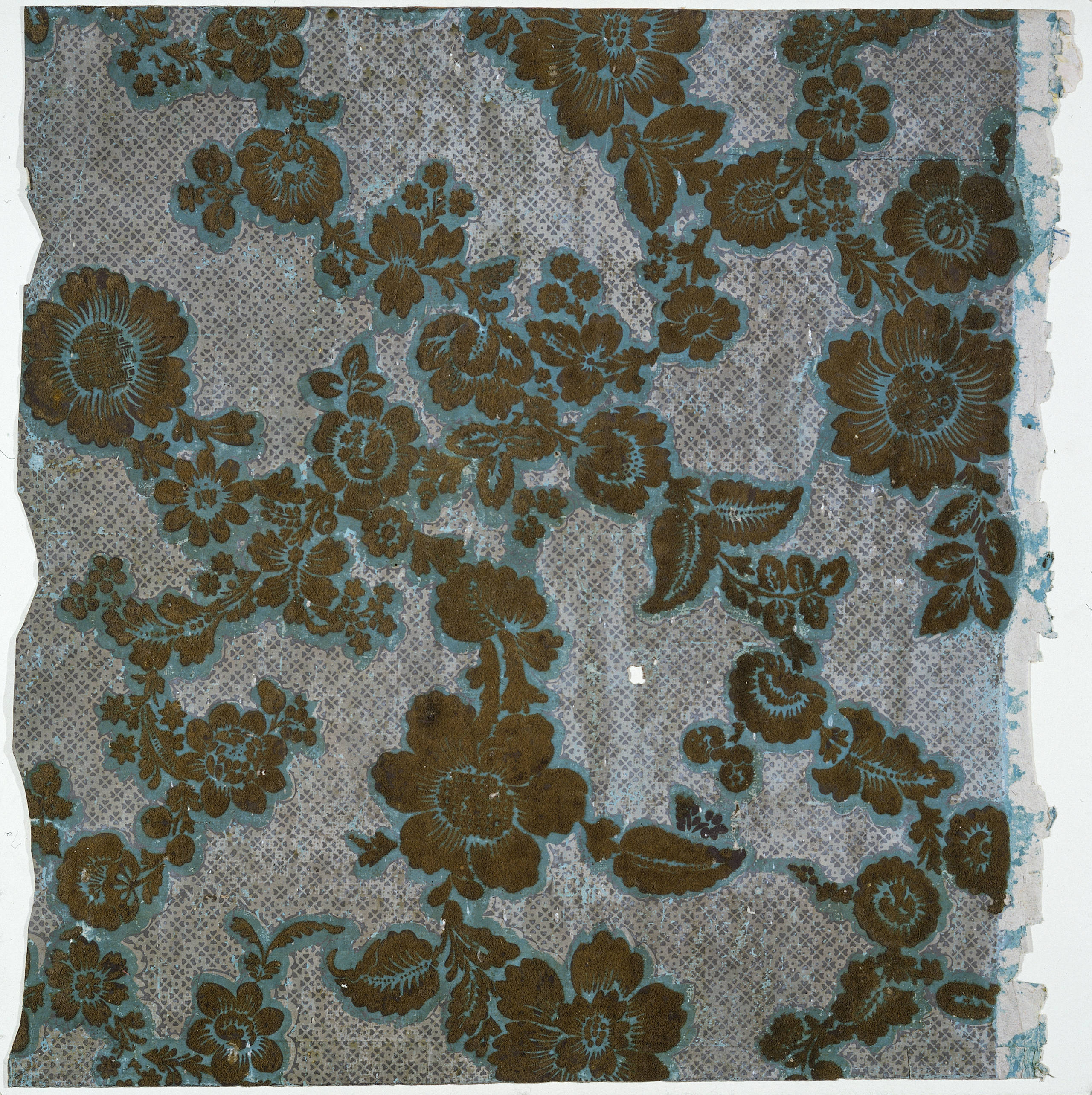 V&A · Flock Wallpaper