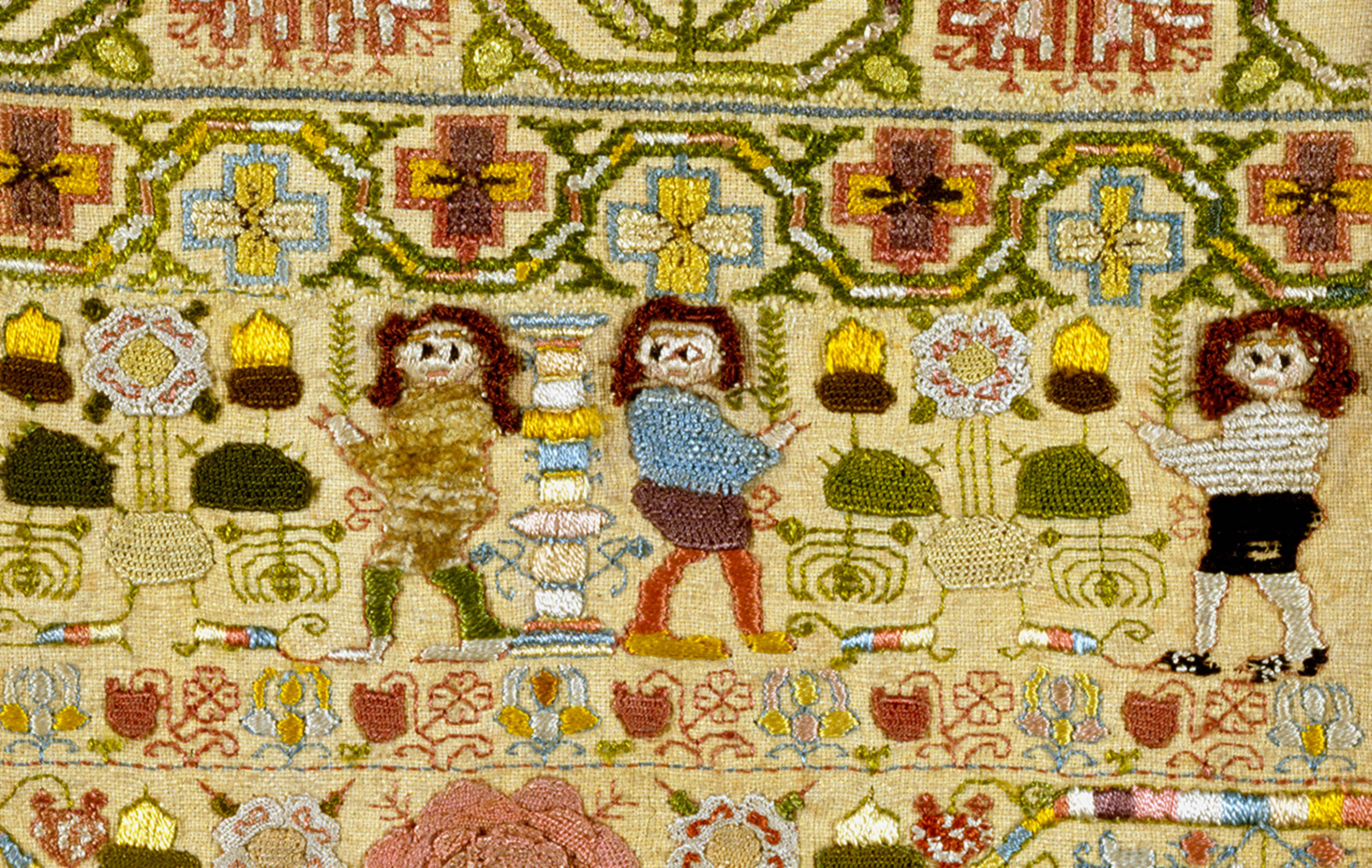 Embroidery – a history of needlework samplers · V&A