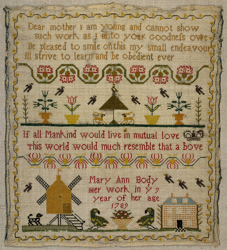 Embroidery – a history of needlework samplers · V&A
