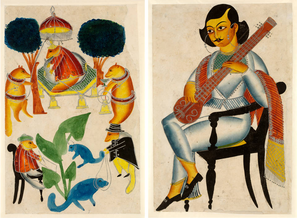 Kalighat painting · V&A