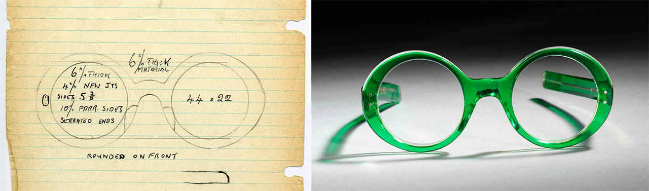 The Oliver Goldsmith glasses collection · V&A