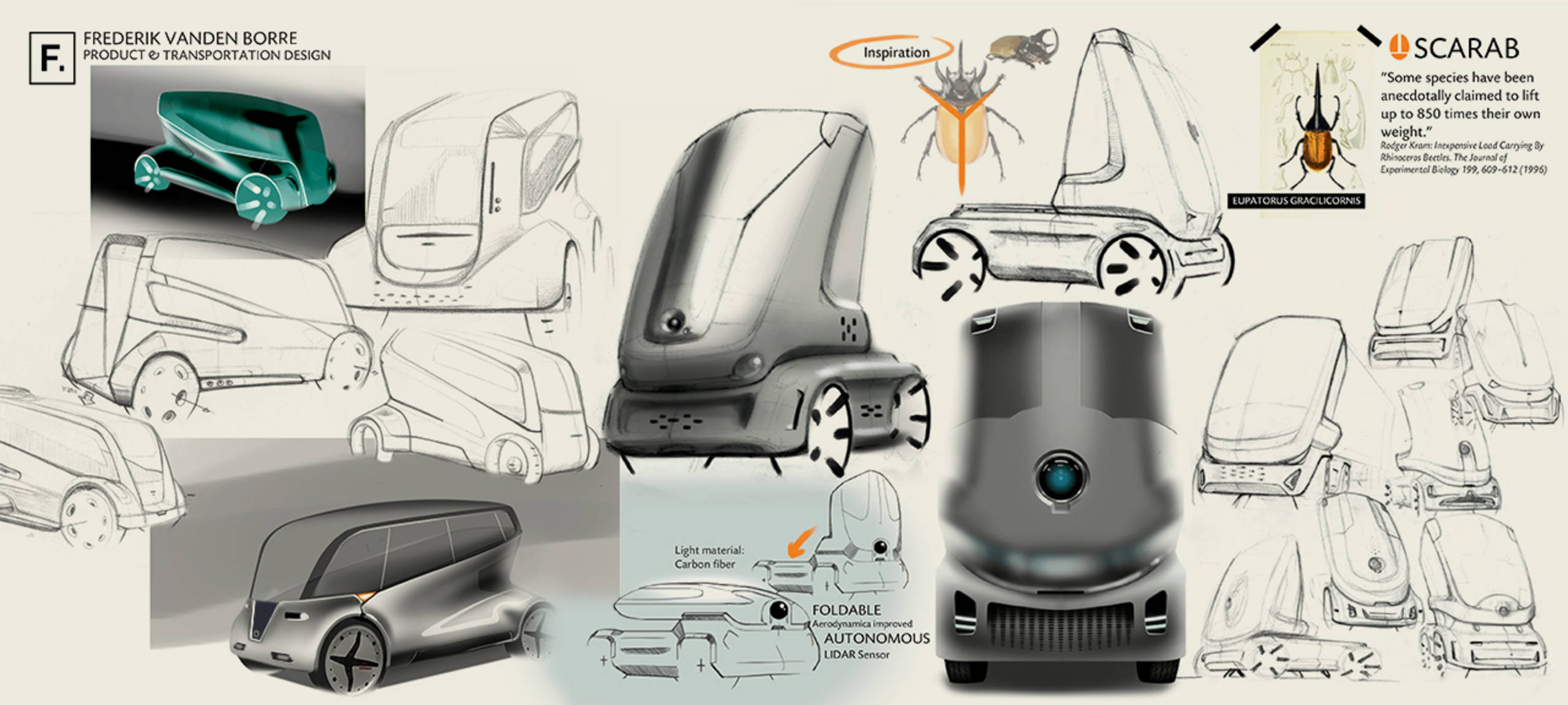 V&A · I Pad Sketching: Cars