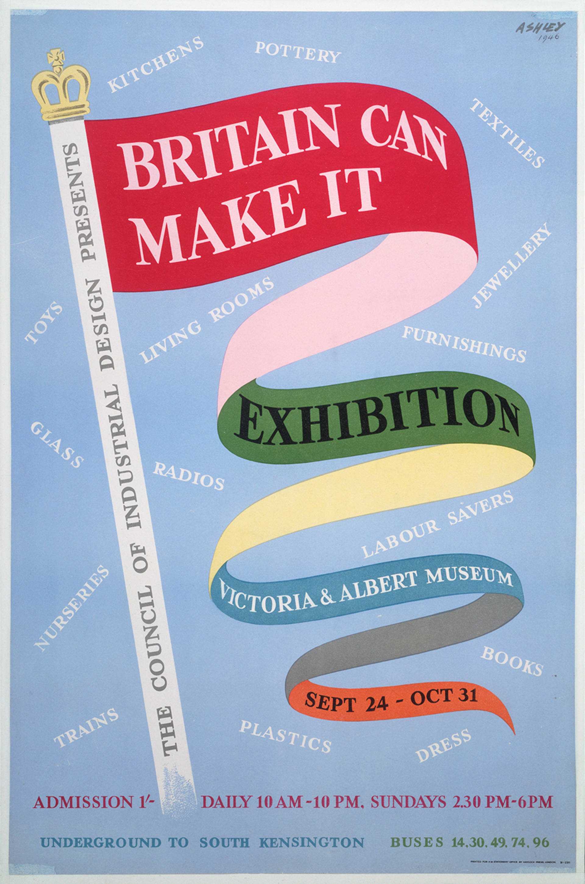 Ashley Havinden and the 'Britain Can Make It' poster · V&A