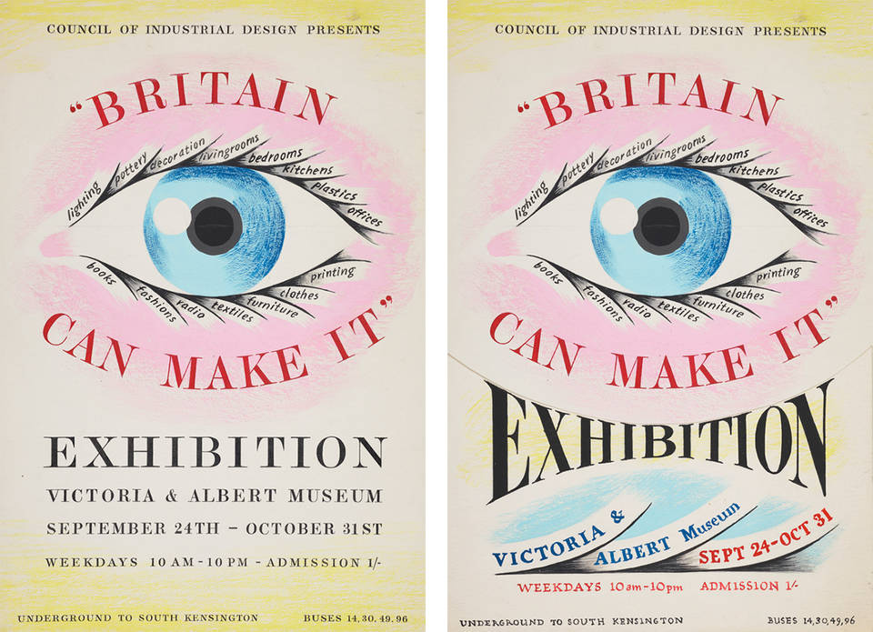 Ashley Havinden and the 'Britain Can Make It' poster · V&A