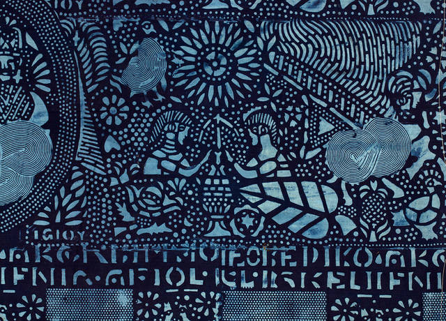 Àdìrẹ – 'tied and dyed' indigo textiles · V&A