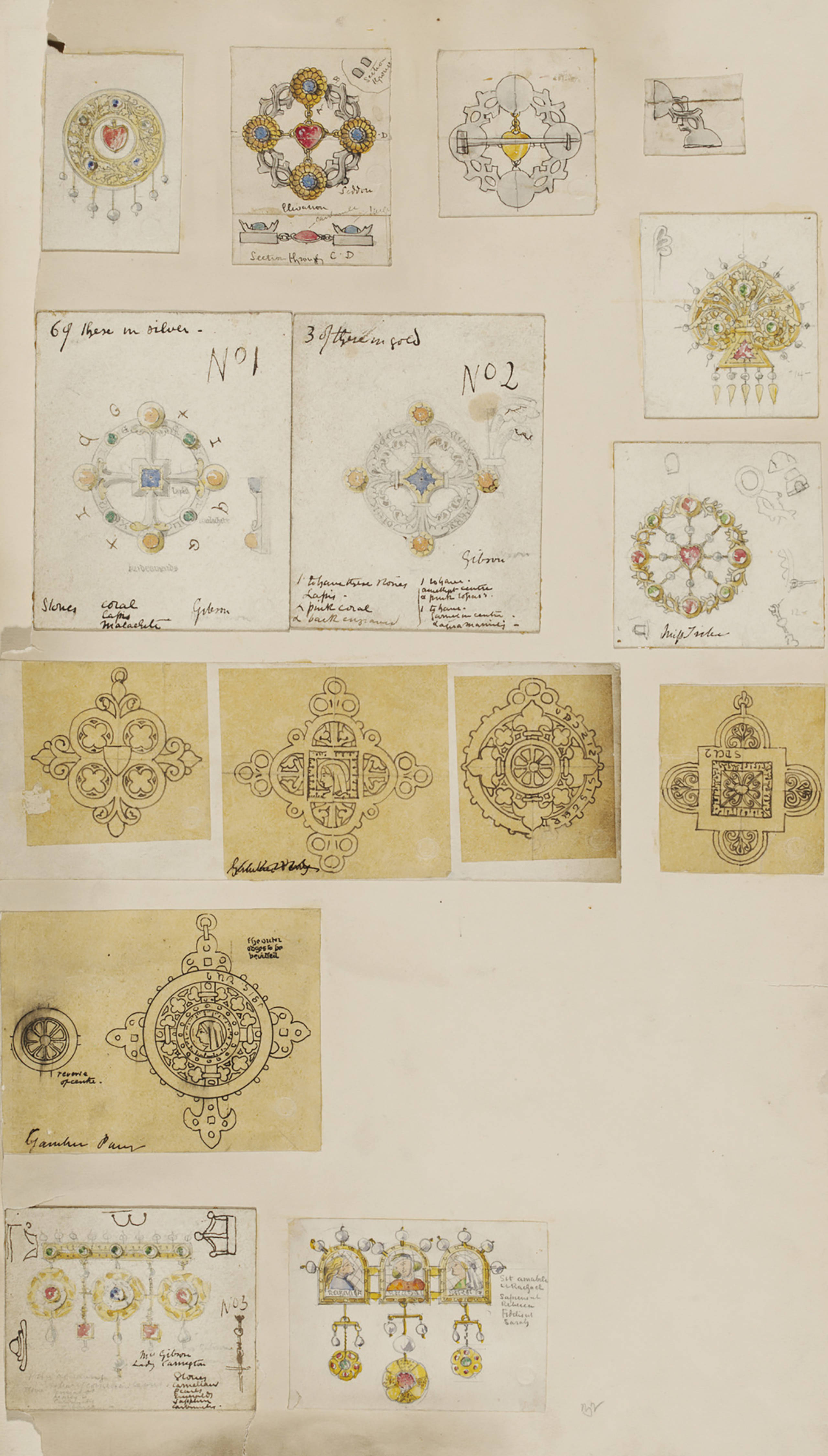 Brooches for bridesmaids · V&A