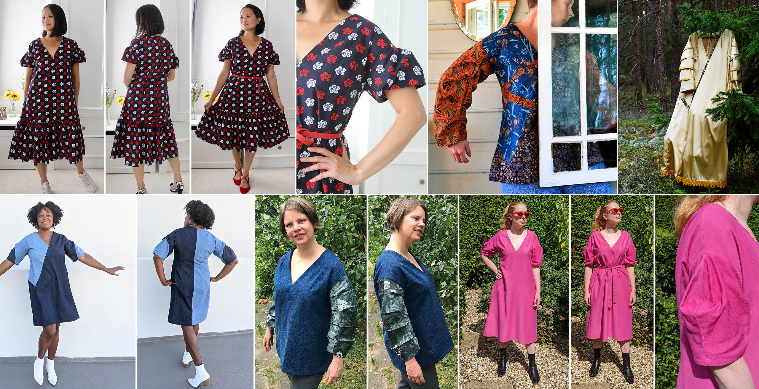 Sew your own: kimono-inspired dress with a choice of sleeves · V&A