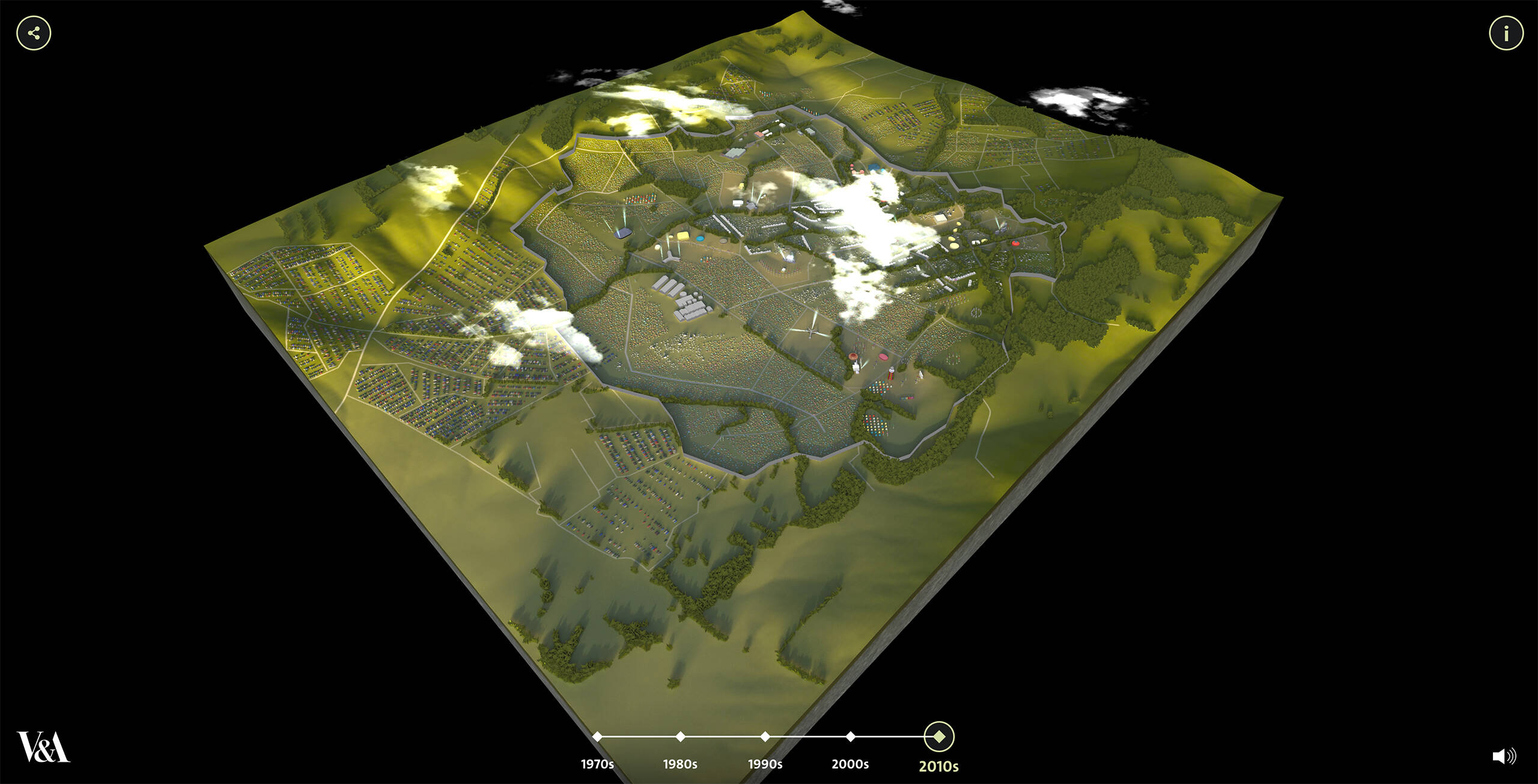 Mapping Glastonbury · V&A