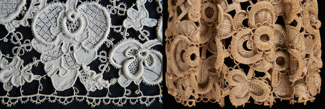 "Even to Deception" – lace and fashion in Gibbons' carving · V&A