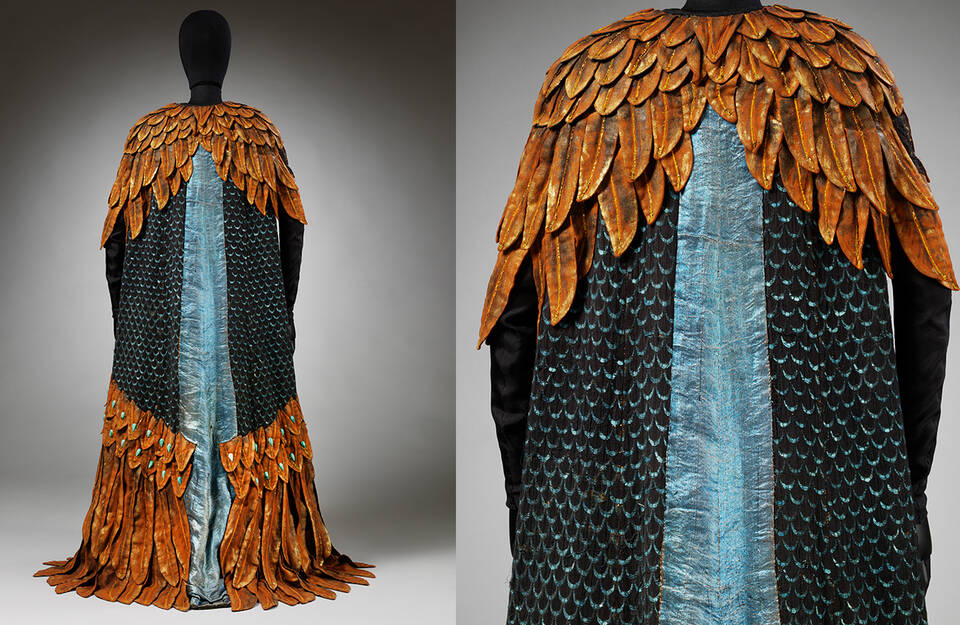 Conserving Vivien Leigh's Cleopatra Cloak · V&A
