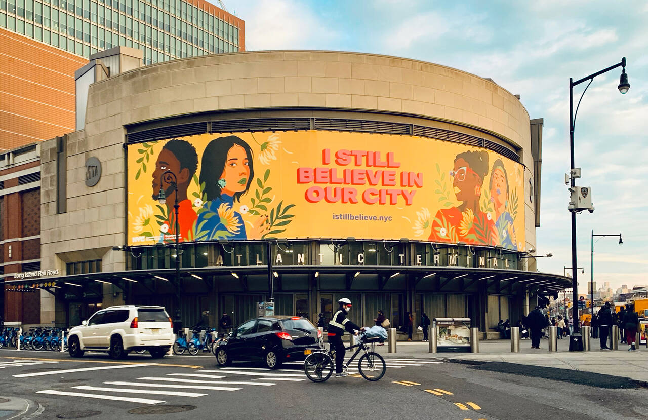 'I Still Believe in Our City' public art campaign · V&A
