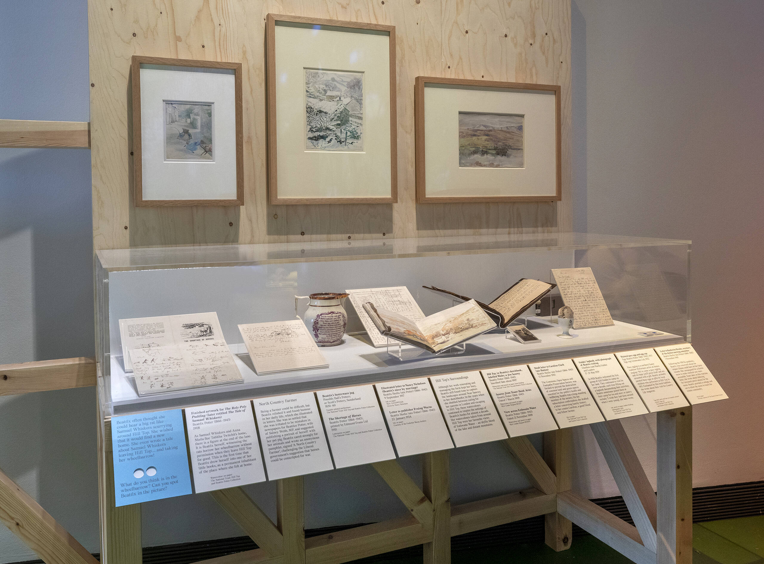 Inside the Beatrix Potter: Drawn to Nature exhibition · V&A