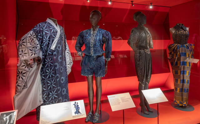 Inside the Africa Fashion exhibition · V&A