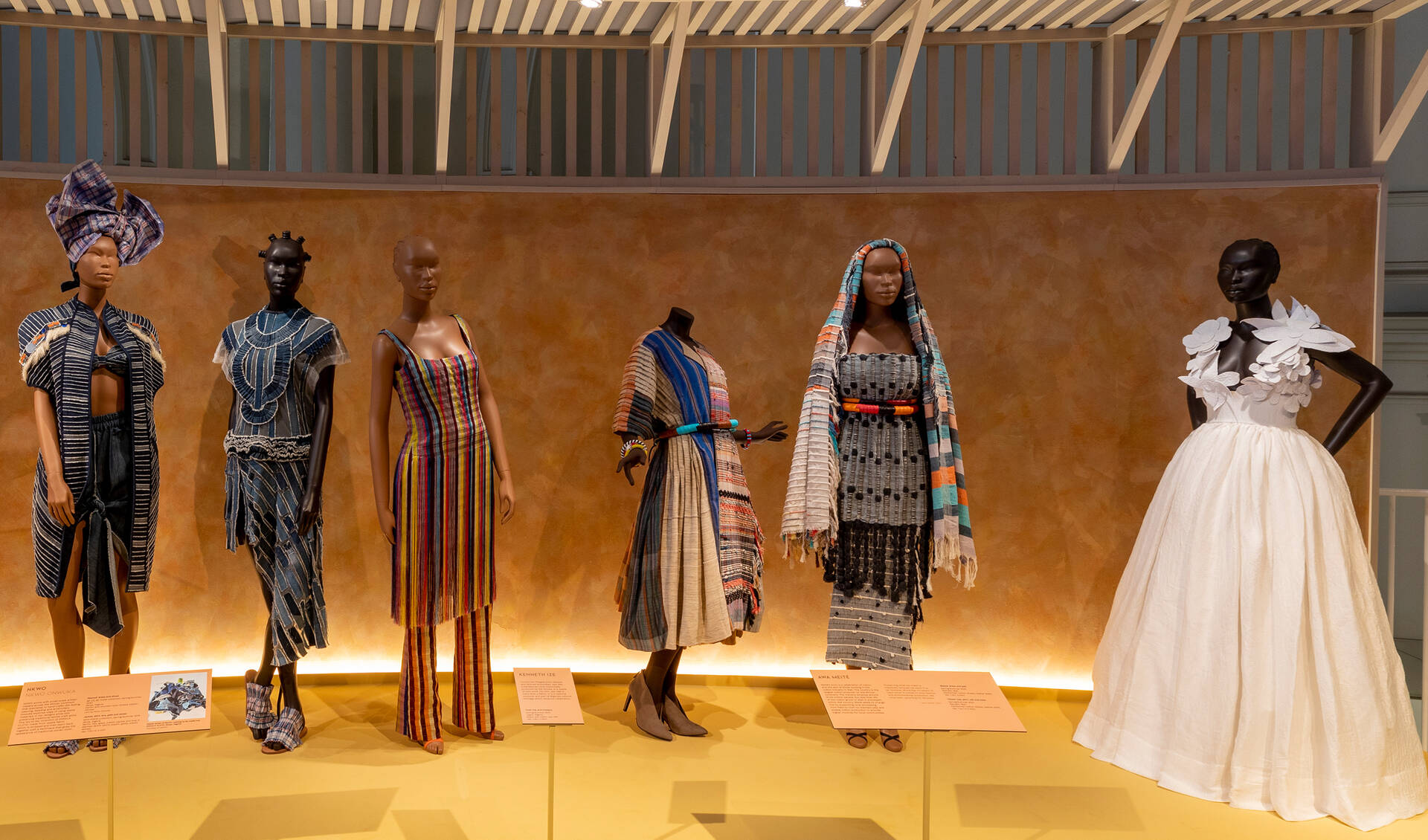 Inside the Africa Fashion exhibition · V&A