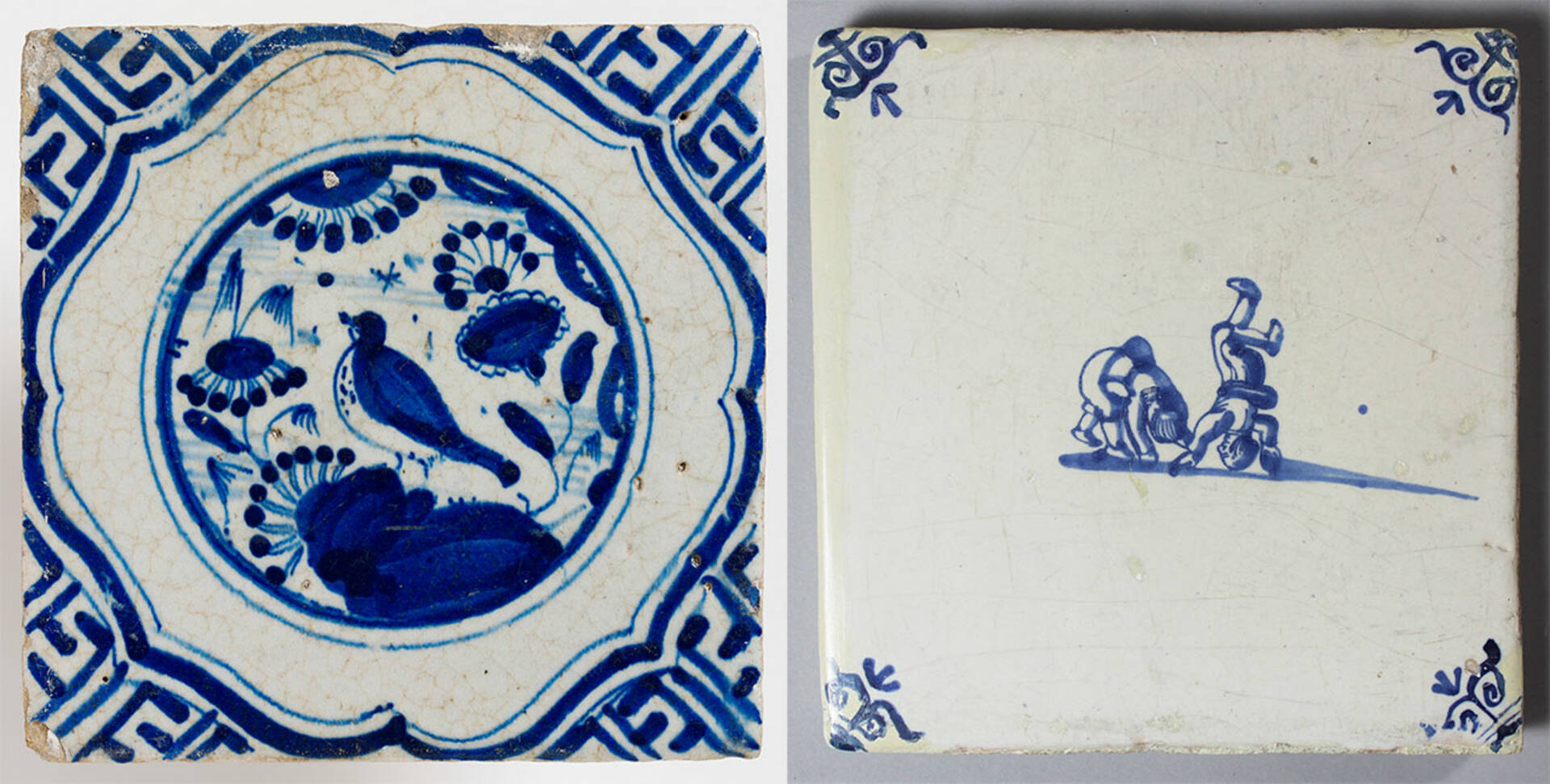 'Delftware': tin-glazed earthenware tiles · V&A