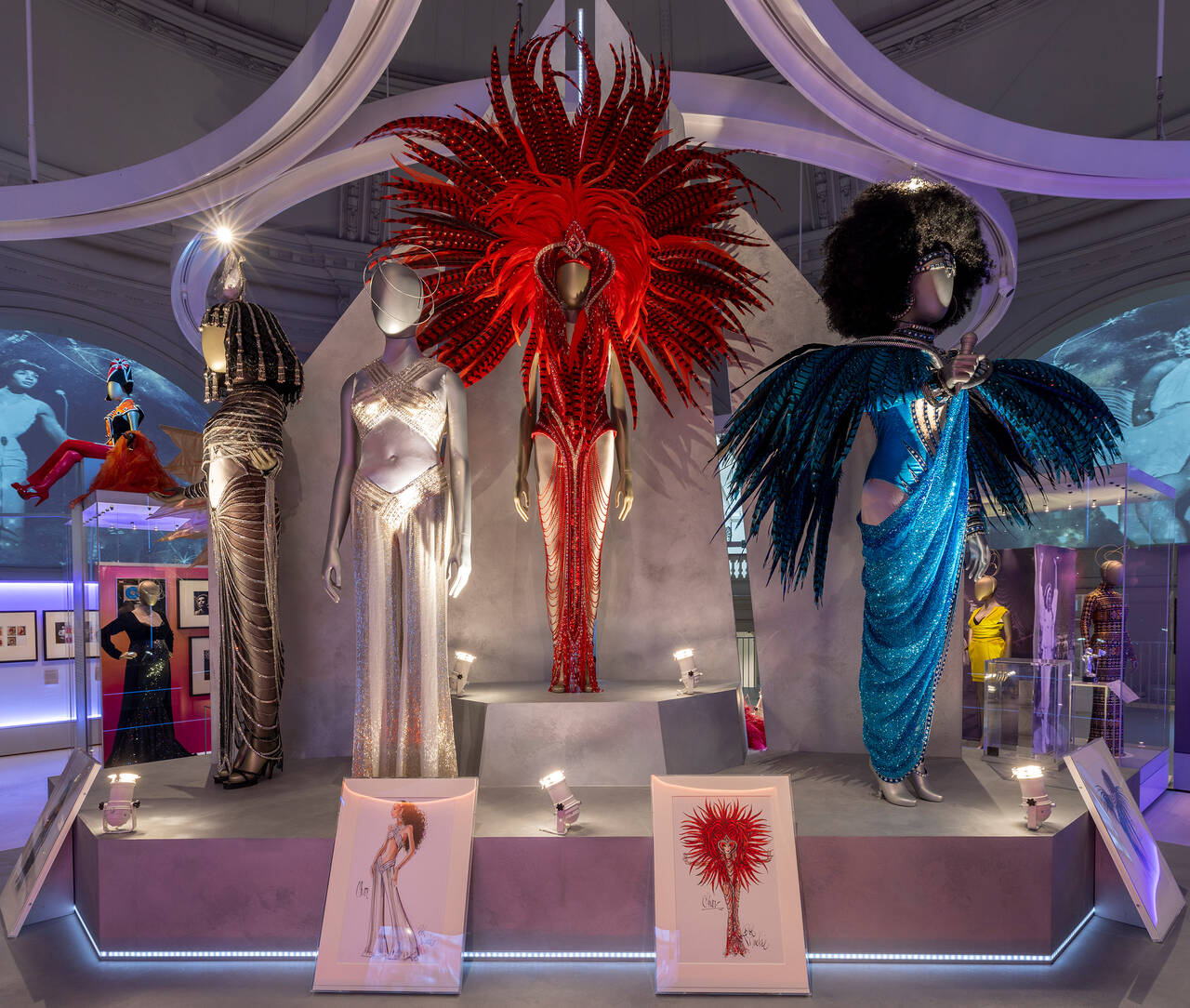 Inside the DIVA exhibition · V&A